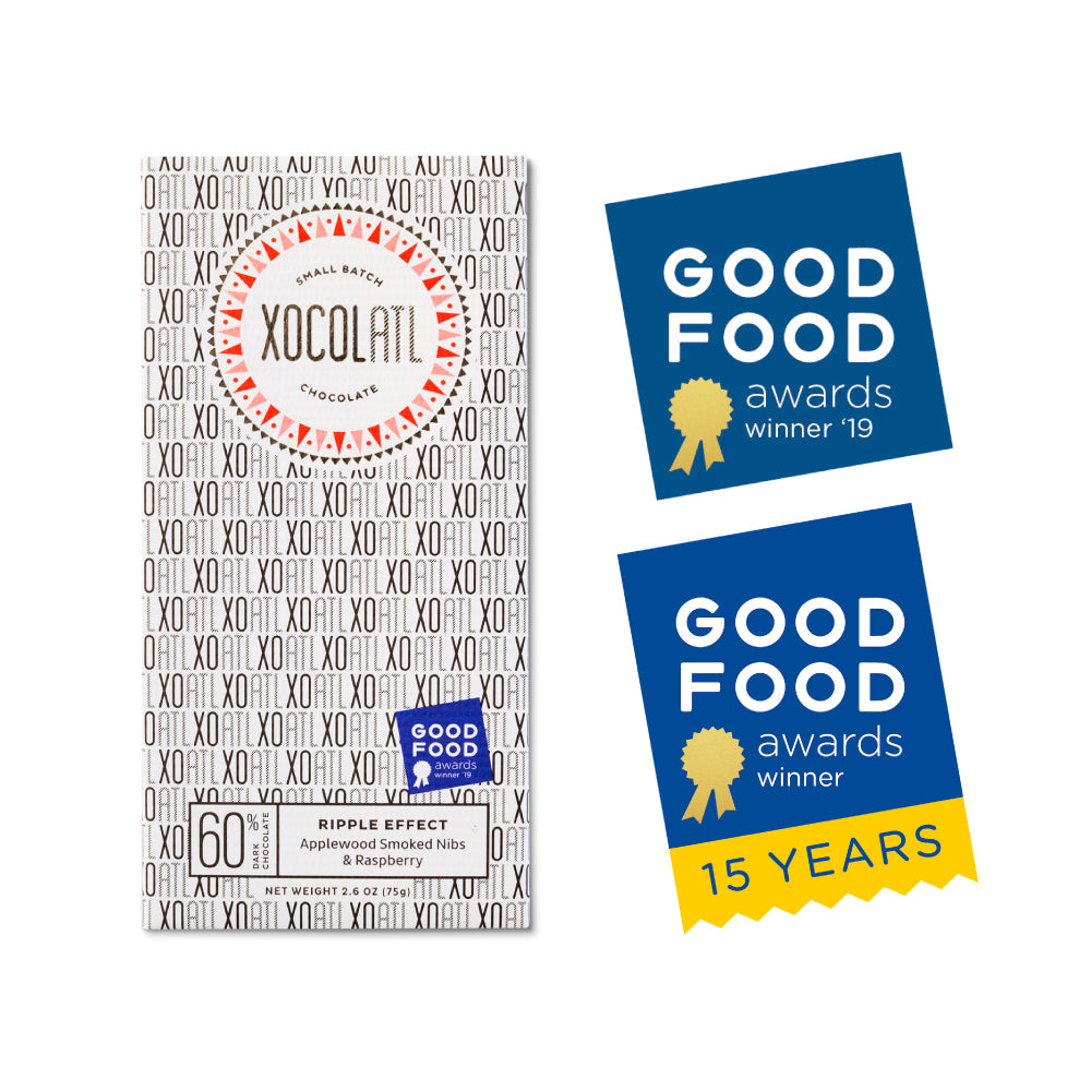 Ripple Effect Sweet & Smoky Dark Chocolate Bar – Xocolatl Small Batch ...